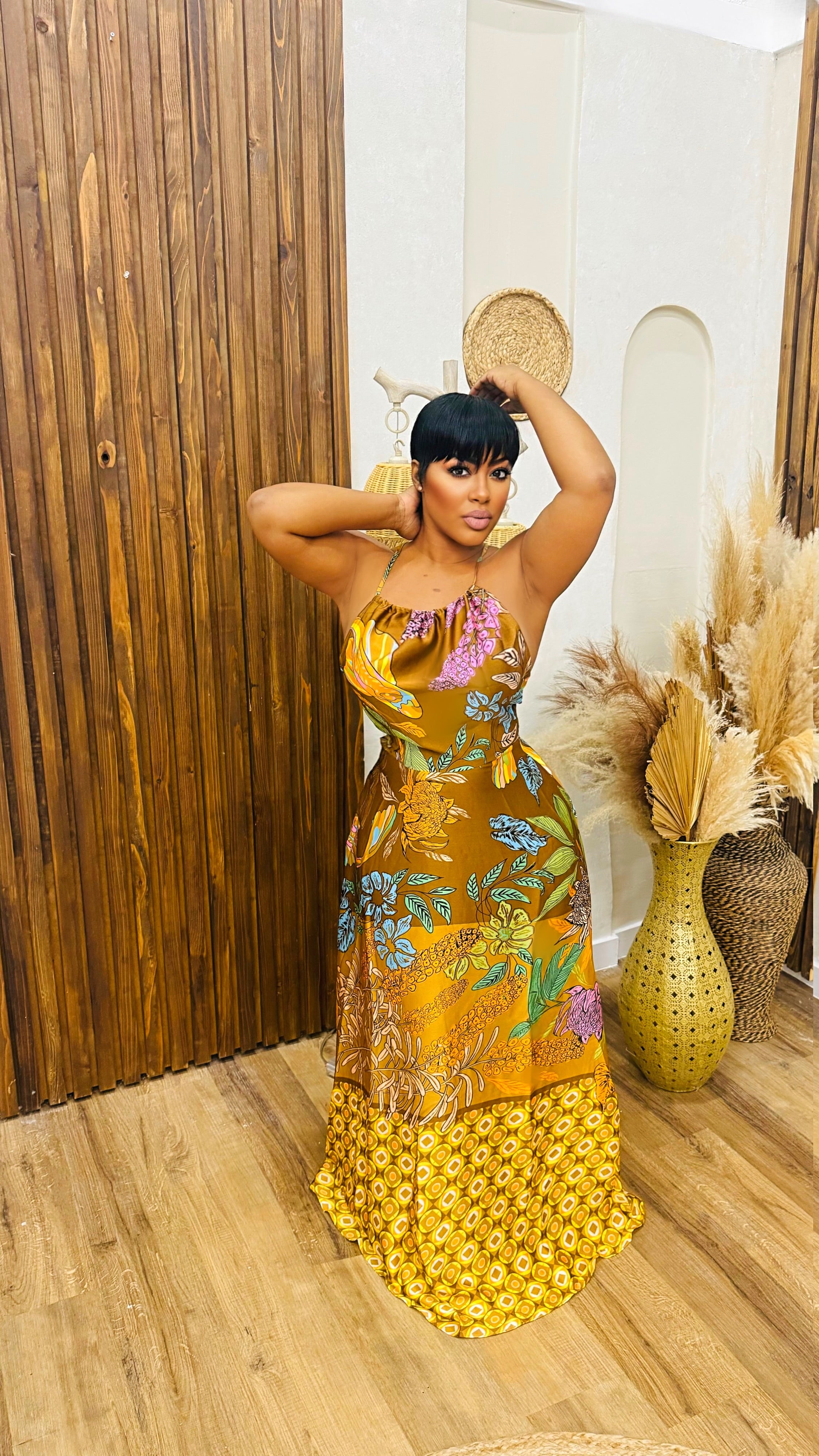 Autumn Breeze Maxi Dress – FashionFreakssss