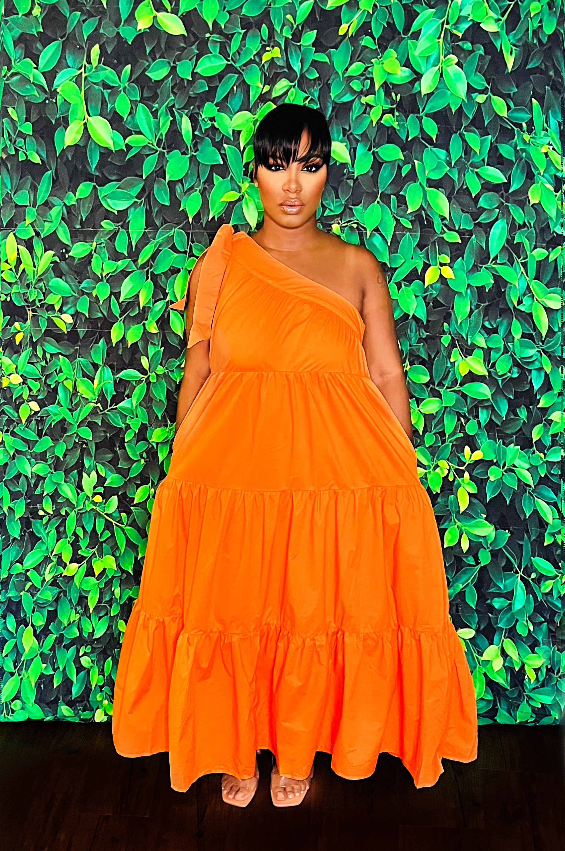 Meet Me Half Way Midi Dress – FashionFreakssss