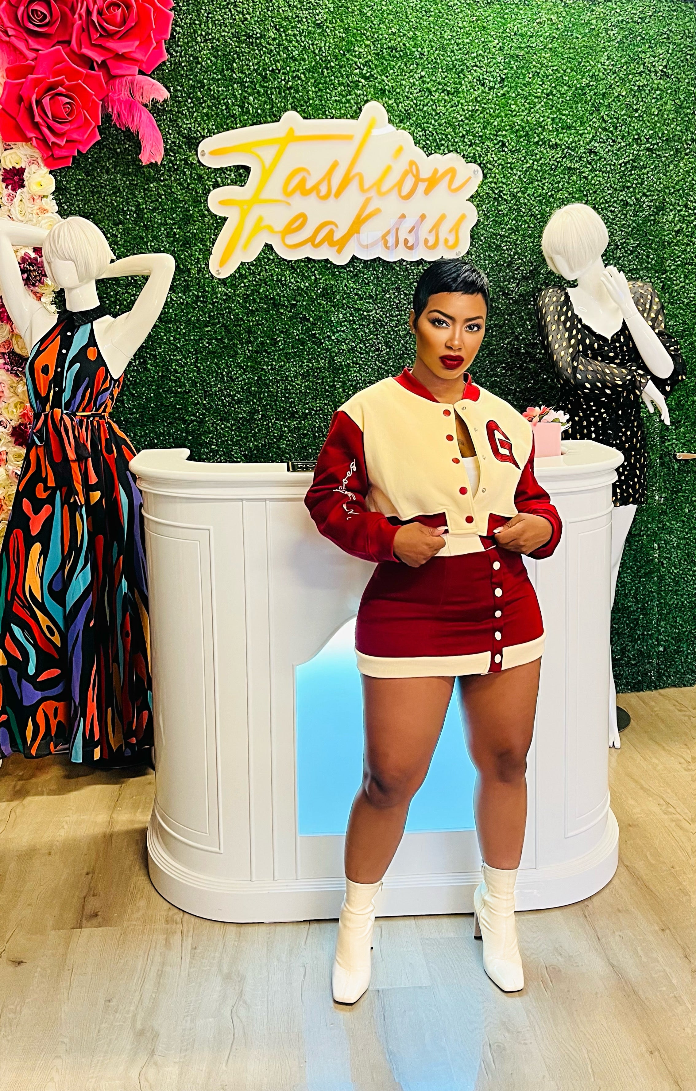 Varsity Girl Skirt Set – FashionFreakssss