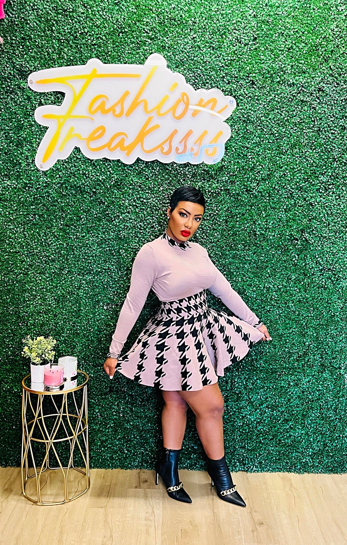 Boss Chic Skirt Set – FashionFreakssss